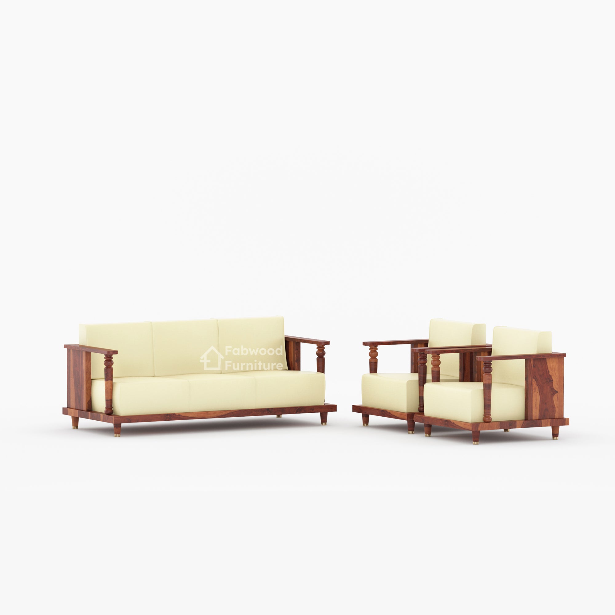 Cascade solid wood sofa set– fabwood furniture